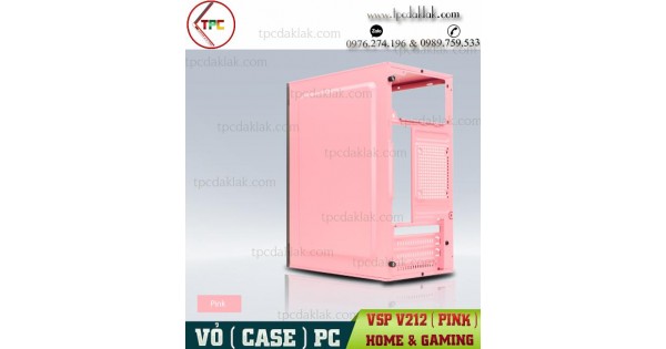 Case máy tính bàn PC Home & Gaming VSP V212 ( Green - Màu Xanh ) | Gaming Case VSP V212 Green|Vỏ ...